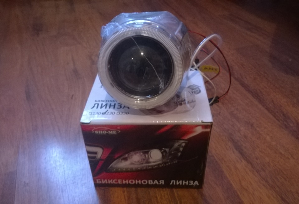 Биксеноновые линзы Часть 1 (подготовка) — Lada Приора седан, 1,6 л ...