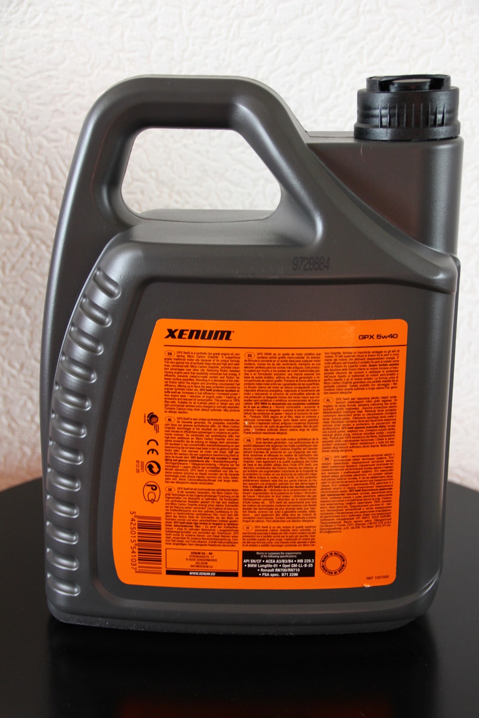 Обзор масла XENUM GPX 5W40 — Audi A3 Sportback (8PA), 1,4 л, 2011 года | расходники | DRIVE2