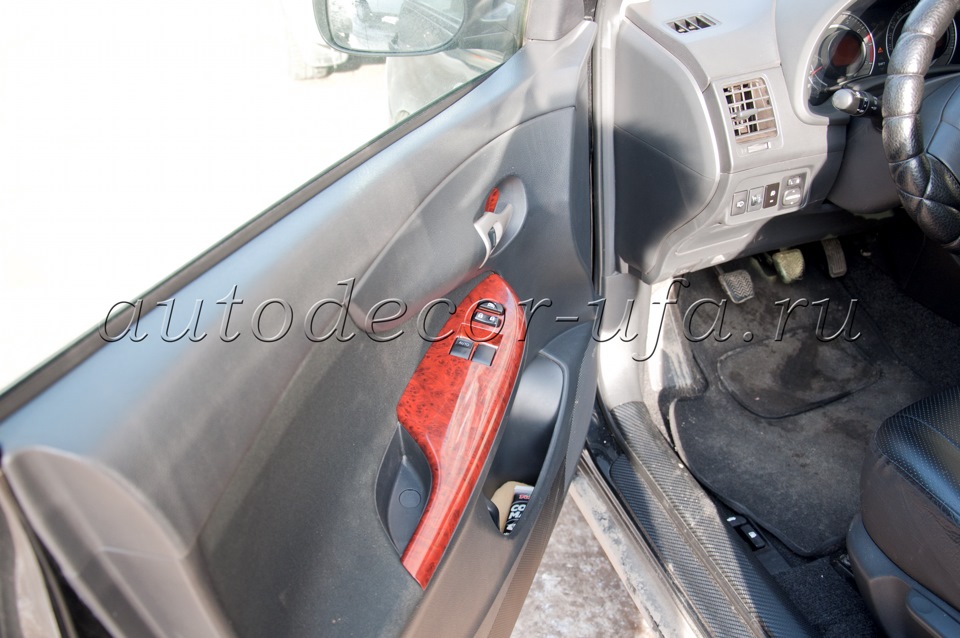 Вот решились сделать салон под дерево))) — Toyota Corolla (140/150), 1 ...