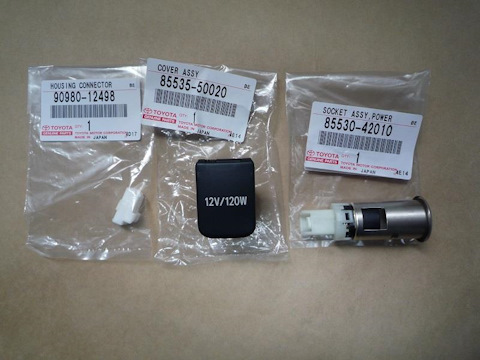 8553042010 Гнездо прикуривателя TOYOTA LEXUS | Запчасти на DRIVE2