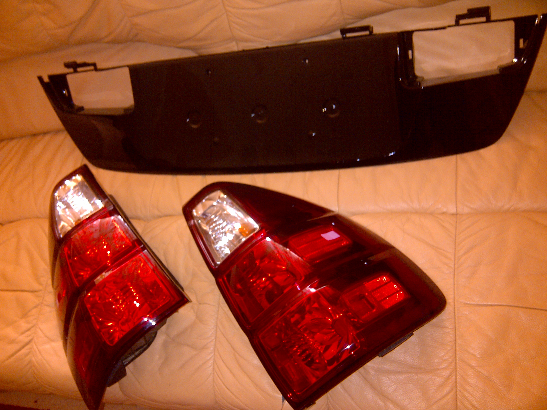 Фонари и рамка от gx470 — Toyota Land Cruiser Prado 120-series, 3 л ...