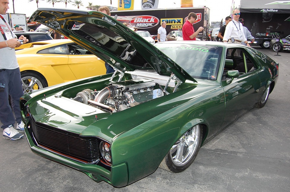 Заниженный AMC AMX 1968 года на выставке SEMA 2012 — Сообщество «All ...