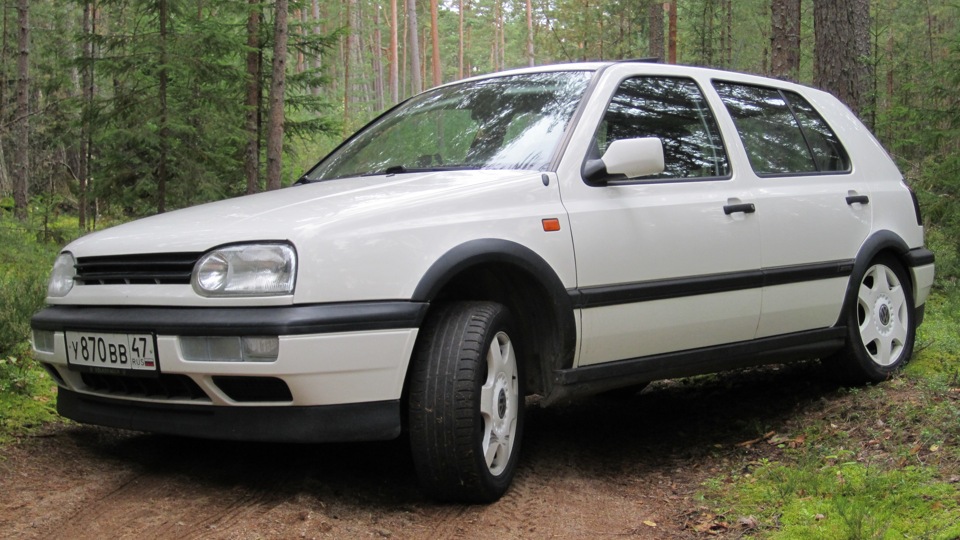 Volkswagen Golf Mk3 2.8 бензиновый 1993 | White, 2.8 VR6. на DRIVE2