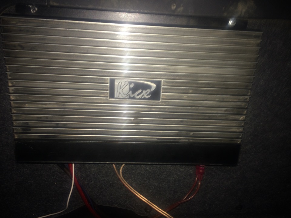 Усилитель Kicx RTS 2.100 — Lada 2113, 1,6 л, 2010 года | автозвук | DRIVE2