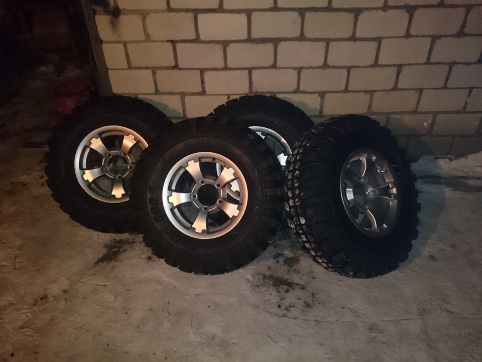 Собрал колеса — LADA 4x4 3D, 1,6 л., 1988 года | другое | DRIVE2