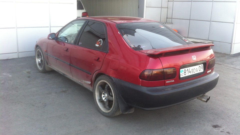 Бортжурнал Honda Civic D15B3 carb Цвет Вишня