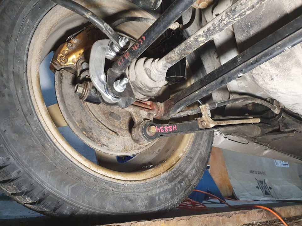 #12 Задняя подвеска — Subaru Forester (SF), 2 л, 2000 года | своими ...