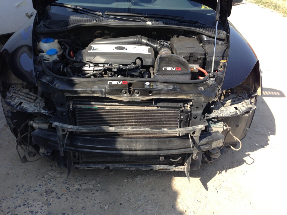 Профилактика радиаторов — Skoda Octavia A5 Mk2 2 л 2011 года своими