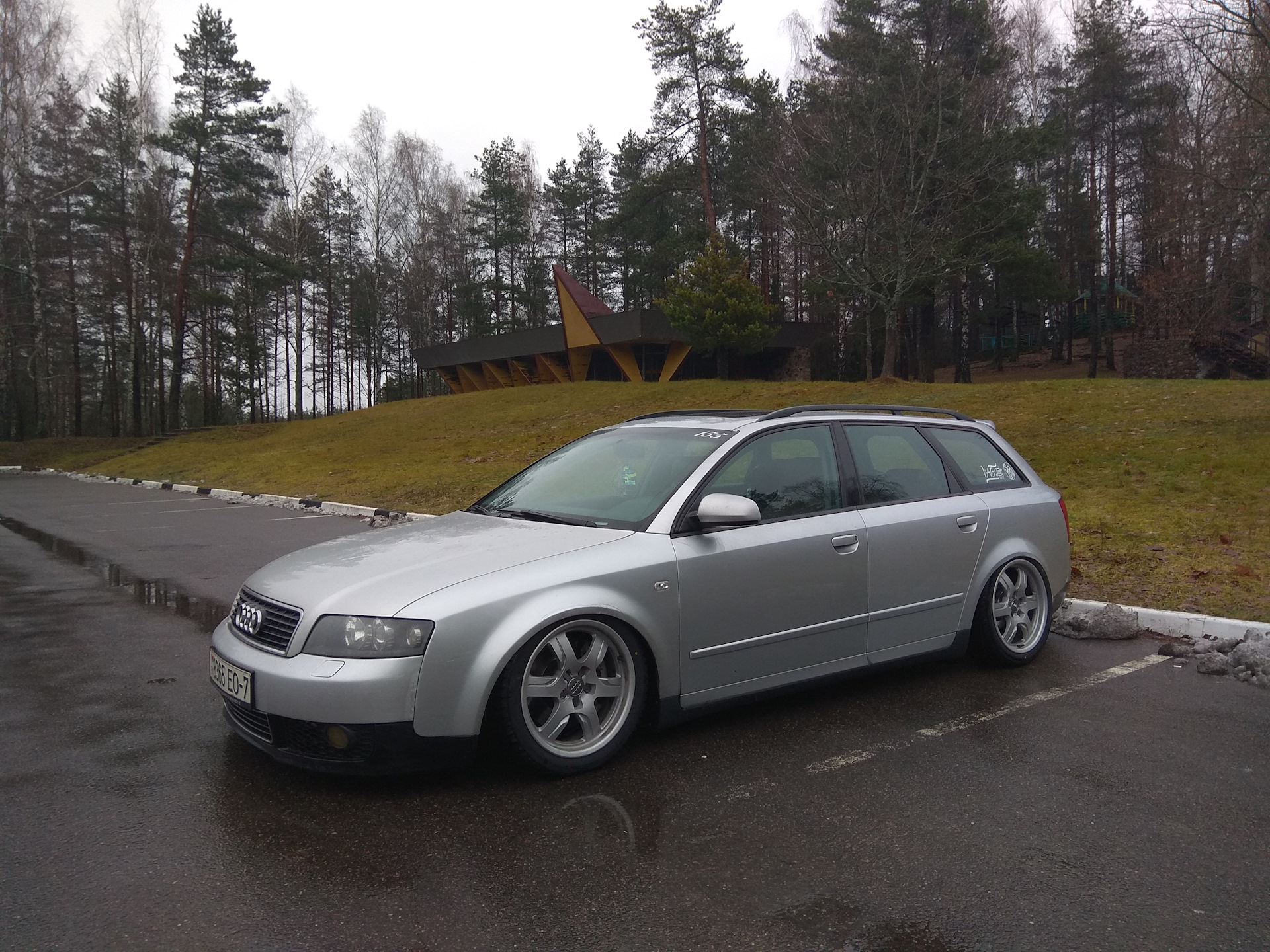 Очередной winter-mode — Audi A4 Avant (B6), 1,8 л, 2002 года ...