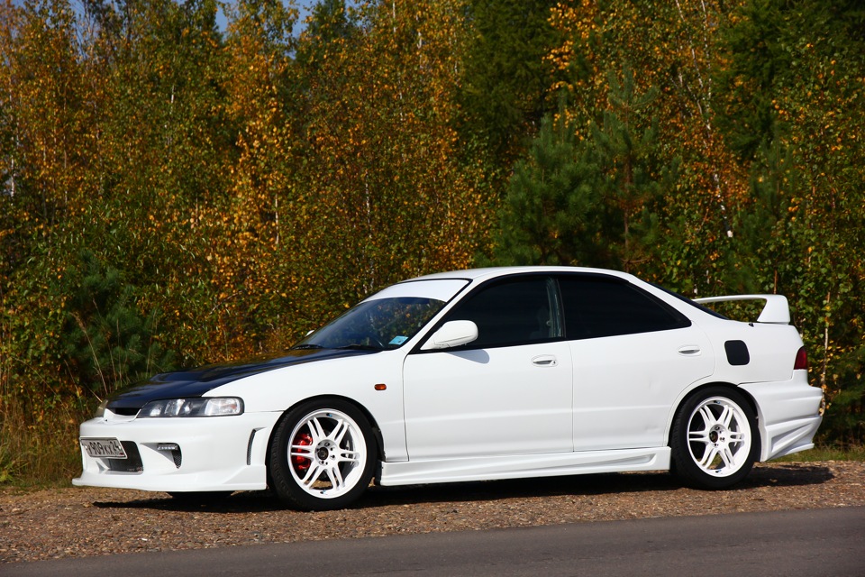 осень — Honda Integra (DB6-DB9), 1,6 л, 1997 года | фотография | DRIVE2
