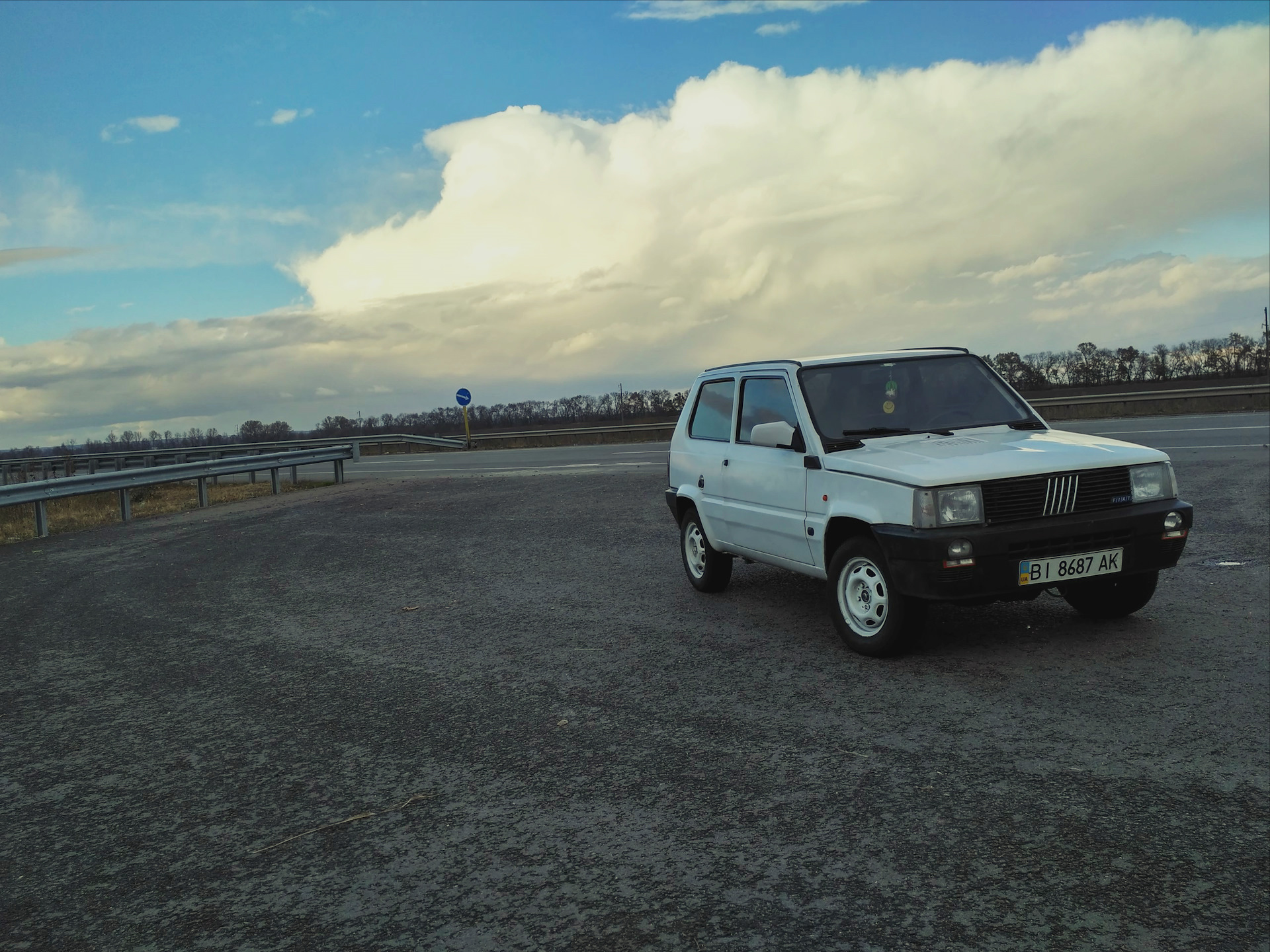 Будни — FIAT Panda (1G), 1,2 л, 1988 года | фотография | DRIVE2