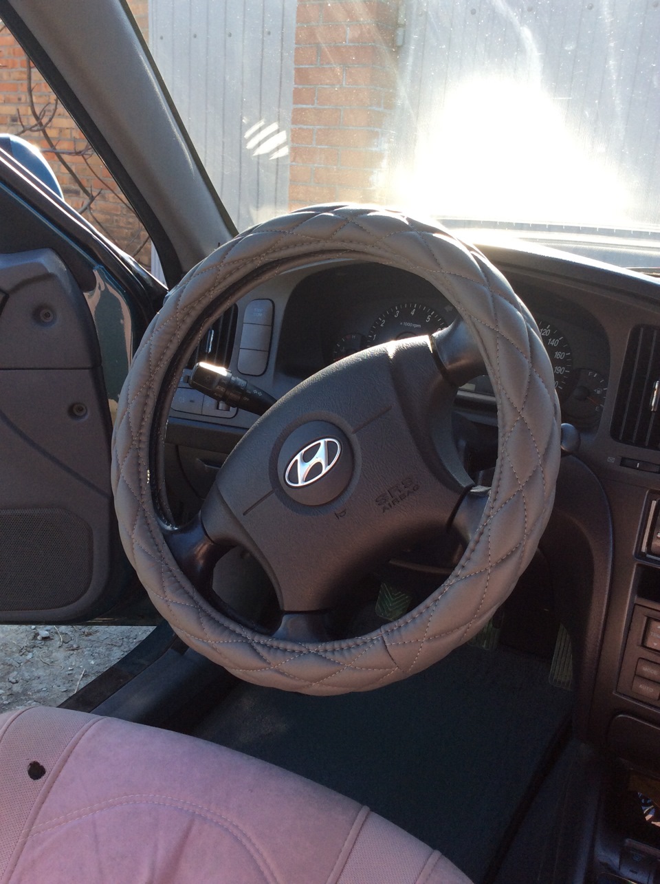 Новый летний руль и коврики — Hyundai Elantra (3G), 1,8 л, 2005 года ...