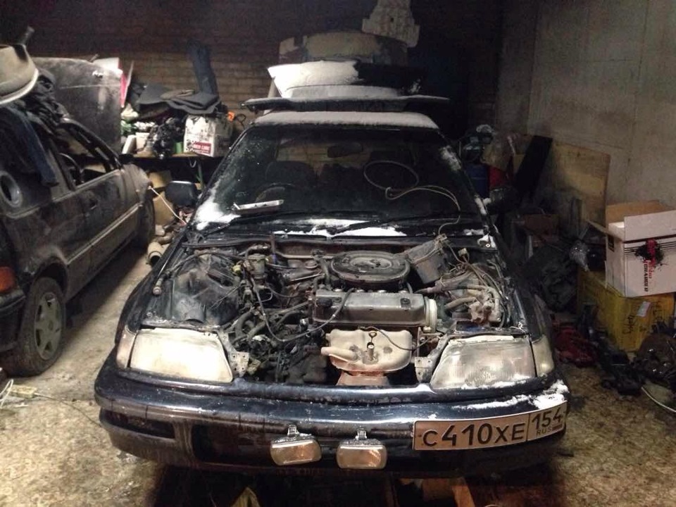 ZC VTEC: Часть 5. Запихали двиг — Honda Civic Hatchback (4G), 2 л, 1990 ...