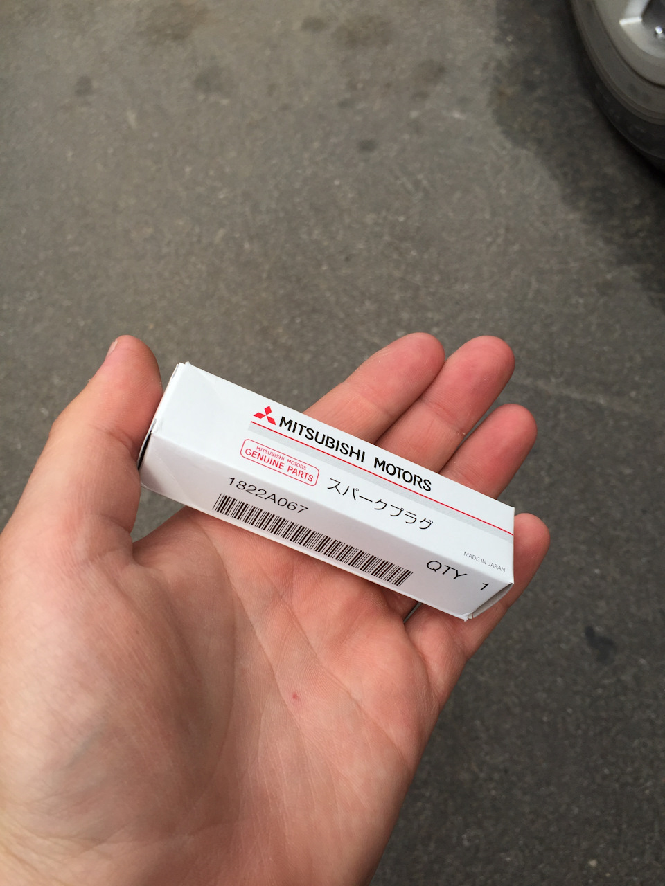1822A067 Свеча зажигания Mitsubishi | Запчасти на DRIVE2