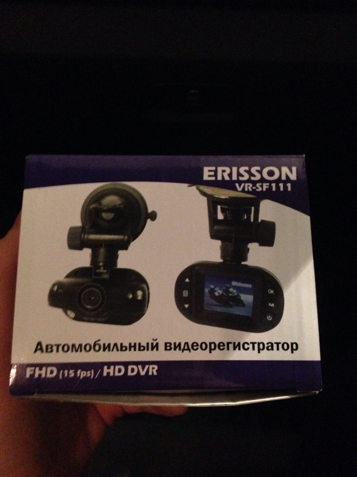 Регистратор ERISSON VR-SF111 — Volkswagen Amarok, 2 л, 2014 года | аксессуары | DRIVE2