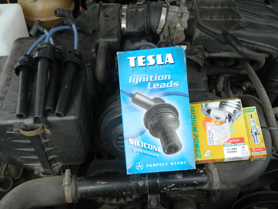 Свечи Denso ITL 16, бронепровода Tesla, промывка дроселя. — Сообщество ...