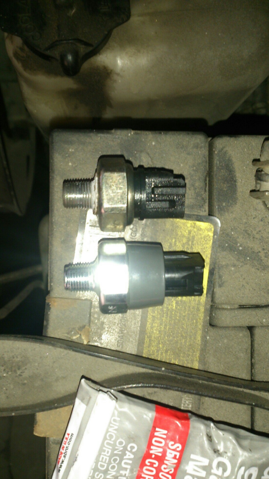 датчик давления масла подвел маленько ( — Toyota Camry (V40), 1,8 л ...