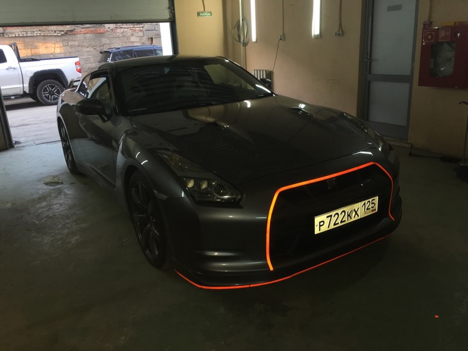 Разбавили внешность немного — Nissan GT-R (R35), 3,8 л, 2008 года ...