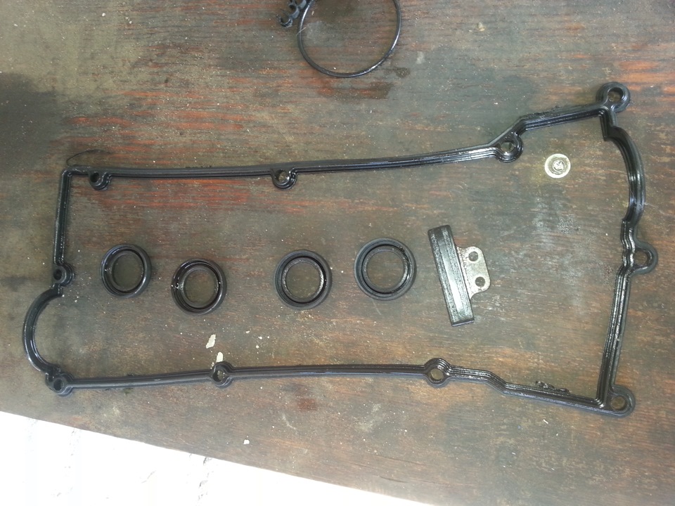 Замена прокладки клапанной крышки — Hyundai Elantra (3G), 1,6 л, 2005 ...