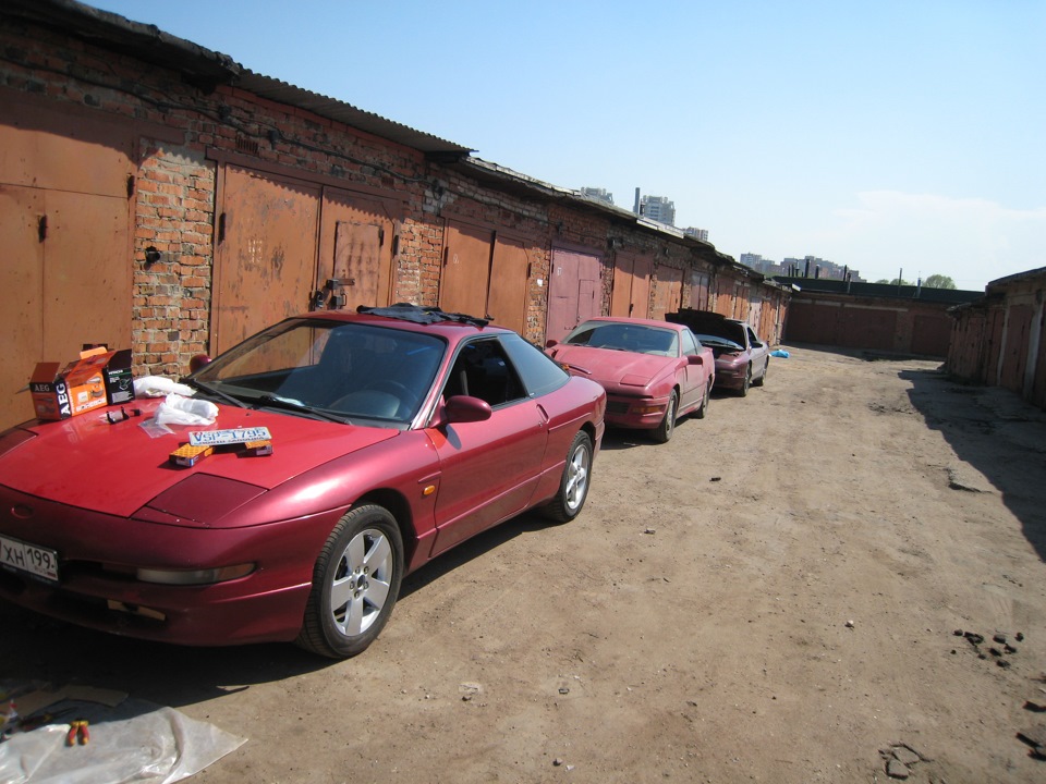 Первый день после сборки двигателя. — Ford Probe II, 2,5 л, 1995 года ...