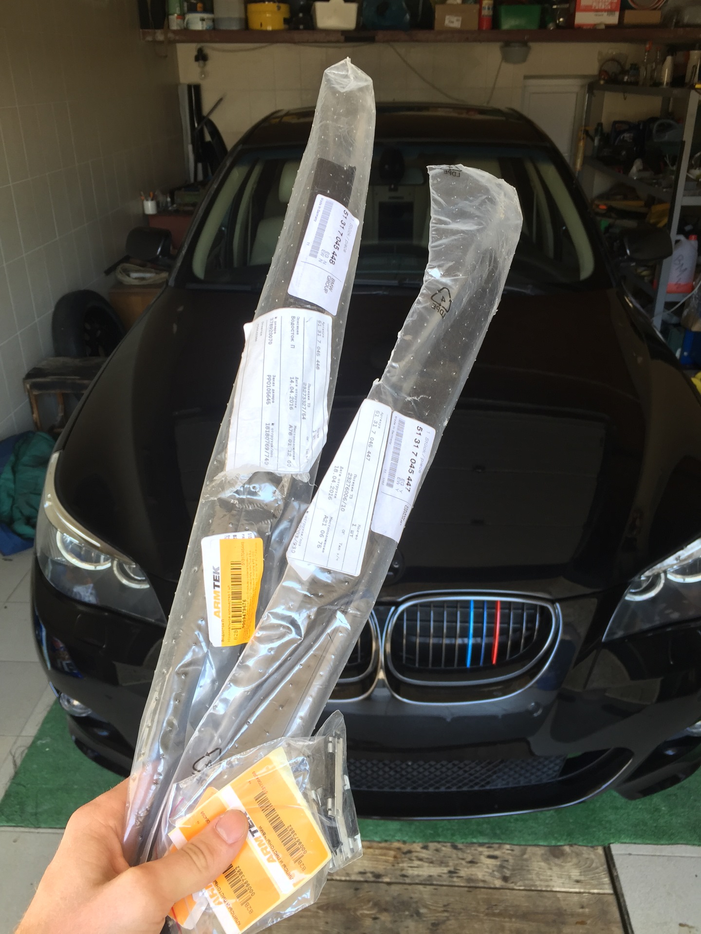 #32 Диагностика подвески и ништяки) — BMW 5 series (E60), 2,5 л, 2004 ...