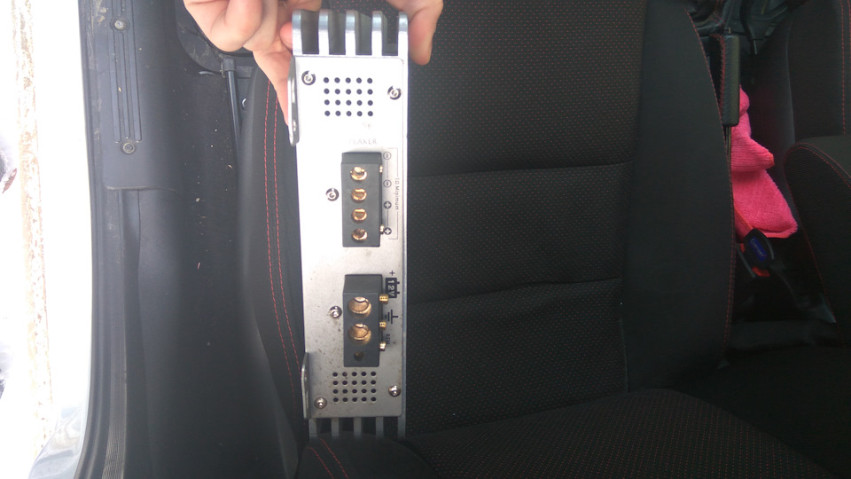 kicx qs 1.350 — Lada Granta Sport, 1,6 л, 2014 года | автозвук | DRIVE2