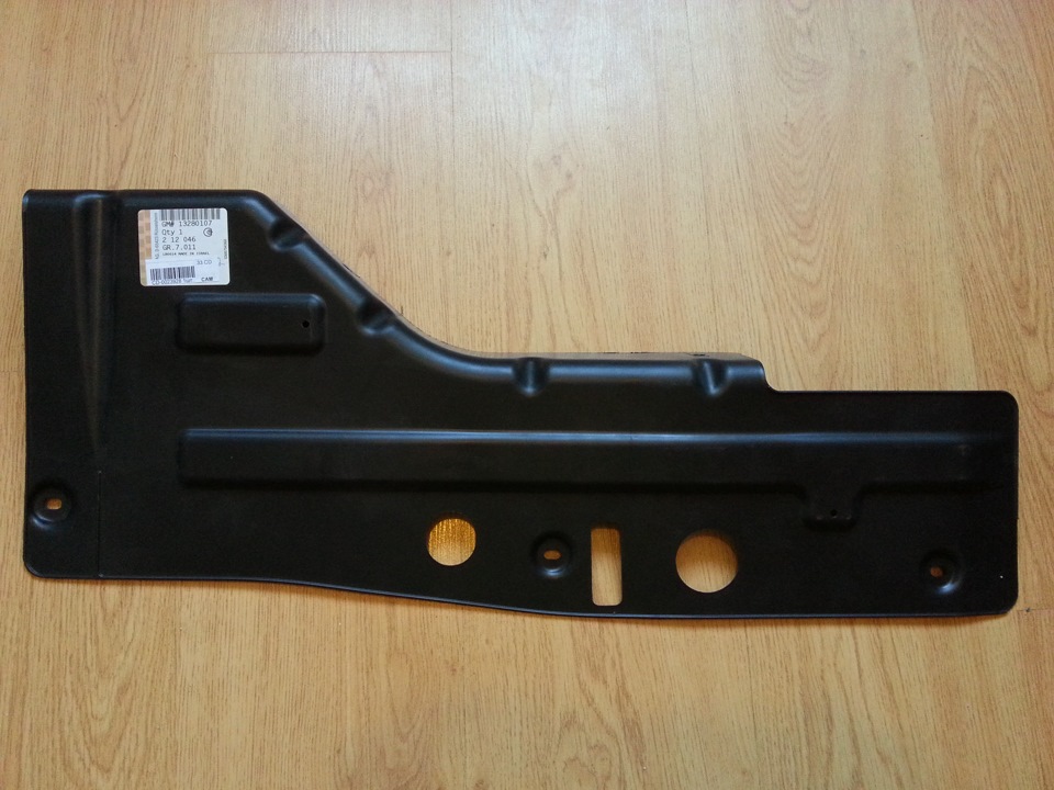 Покупка левого пыльника моторного отсека и заднюю защиту днища ч.1 ...