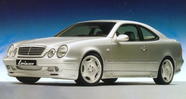 CLK W208 Lorinser — Mercedes-Benz CLK (W208), 2 л, 1999 года | стайлинг ...