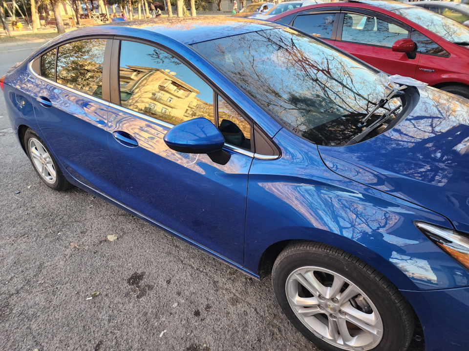 Последний штрих по внешке — Chevrolet Cruze (2G), 1,4 л, 2018 года ...