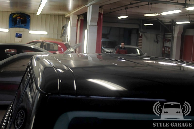 Обтяжка крыши Range Rover Sport New автовинилом. — StyleGarage на DRIVE2