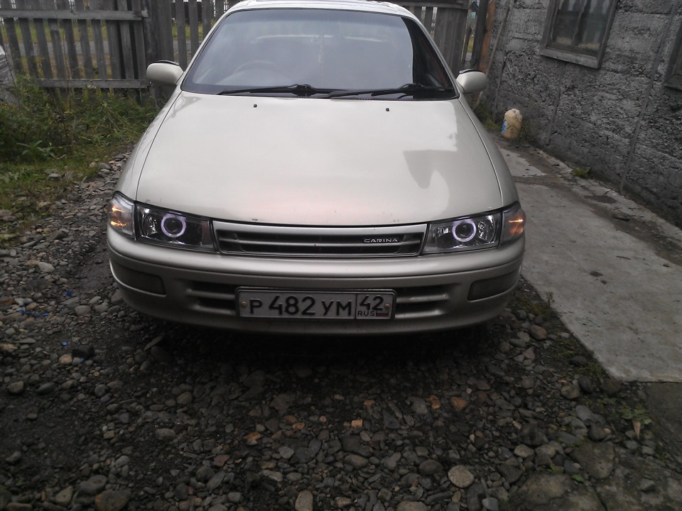 А вот и новый БЖ:))))) Би-линзы G5:)) — Toyota Carina (6G), 1,8 л, 1992 ...