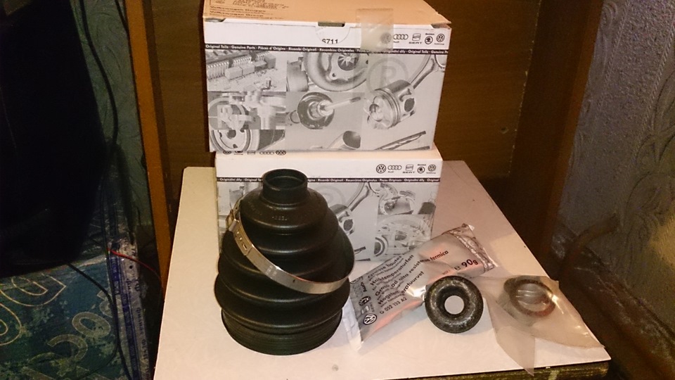 6Q0498203 Комплект пылника, приводной вал VAG | Запчасти на DRIVE2