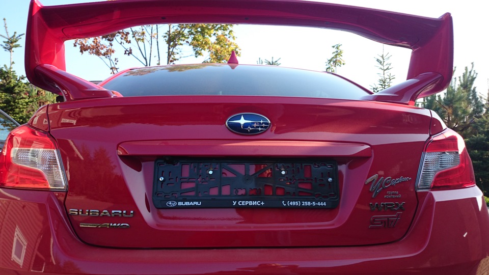 Debadging… или "Убрать лишние наклейки" =) — Subaru WRX STI (VA), 2,5 л, 2014 года | стайлинг ...