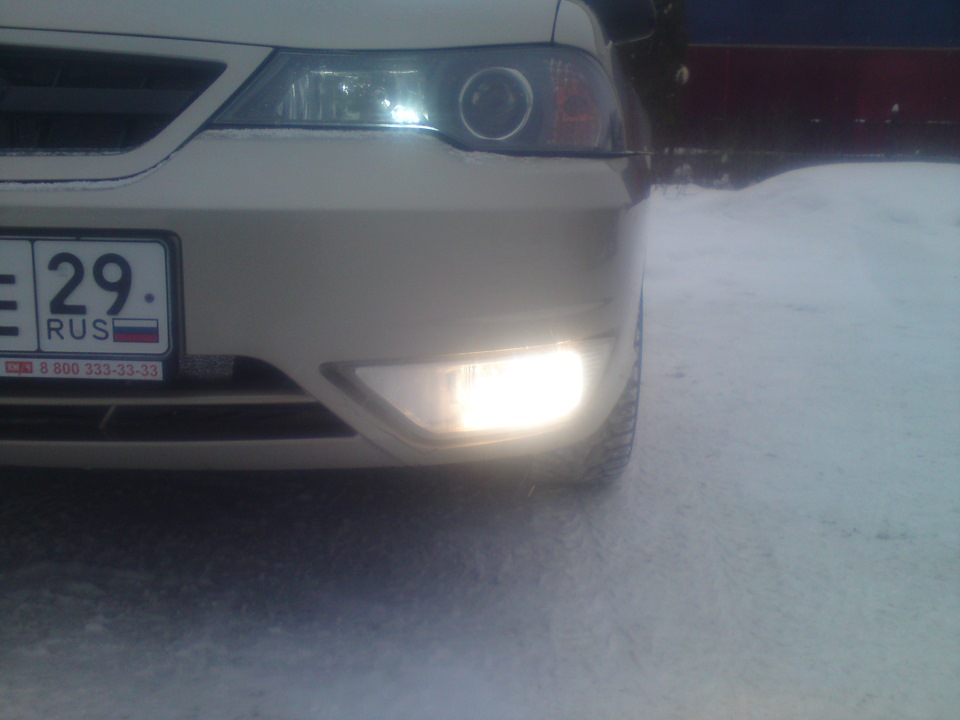 Лампы MTF в "туманки" — Daewoo Nexia (N150), 1,5 л., 2012 года | тюнинг ...