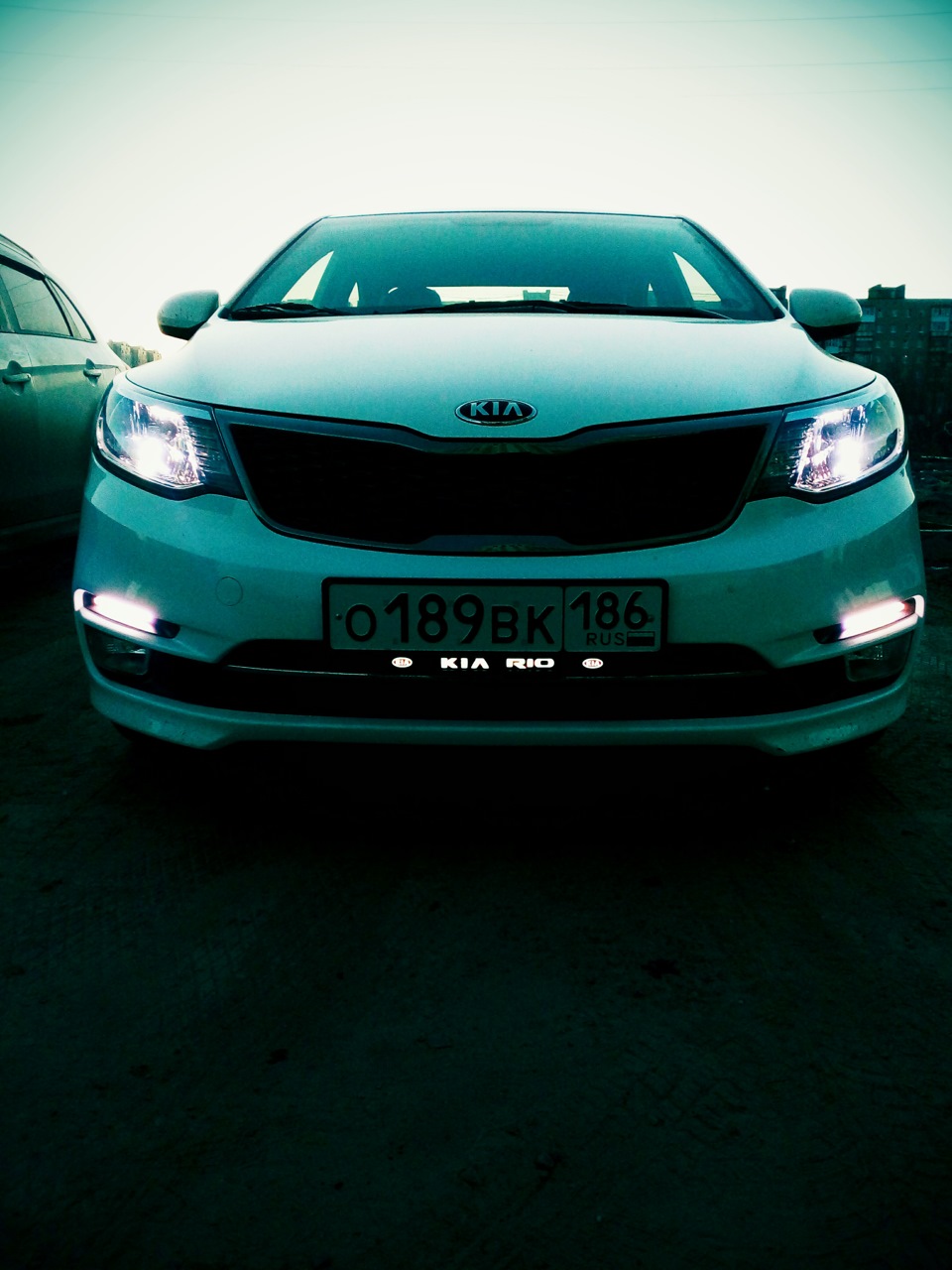 Ультра ДХО DRL — KIA Rio (3G), 1,6 л, 2015 года | стайлинг | DRIVE2