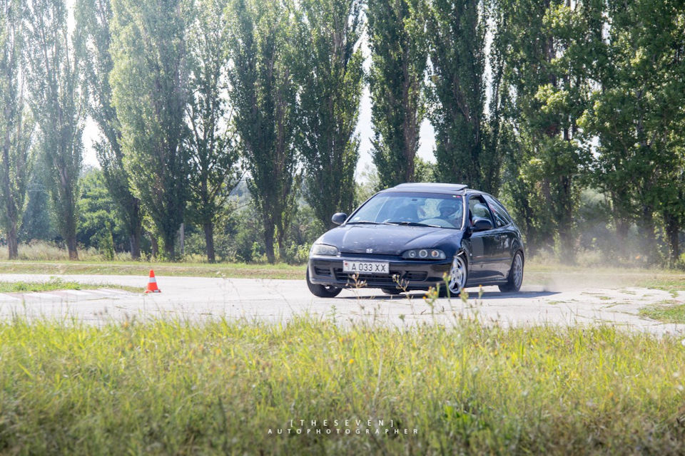 Dnestr Time Attack (2ой этап) — Honda Civic Hatchback (5G), 1,3 л, 1994 года | покатушки | DRIVE2