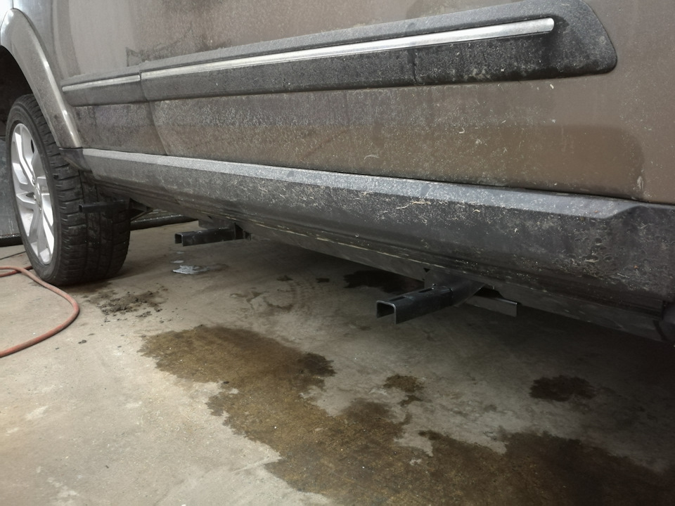 Установка порогов Land Rover Discovery 4 — AndrewLR на DRIVE2