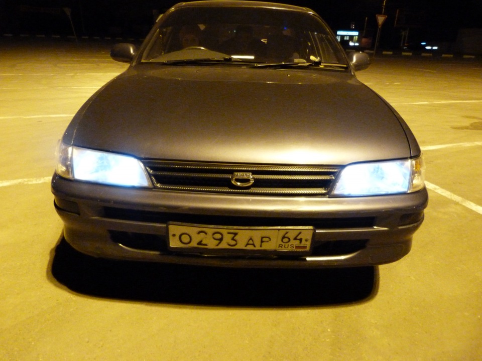 немного фото) — Toyota Corolla (100), 1,5 л, 1992 года | фотография ...