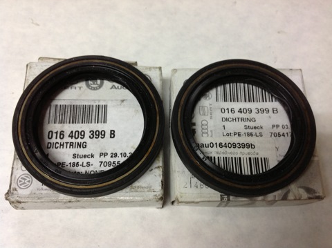 016409399B Уплотнительное кольцо вала VAG | Запчасти на DRIVE2
