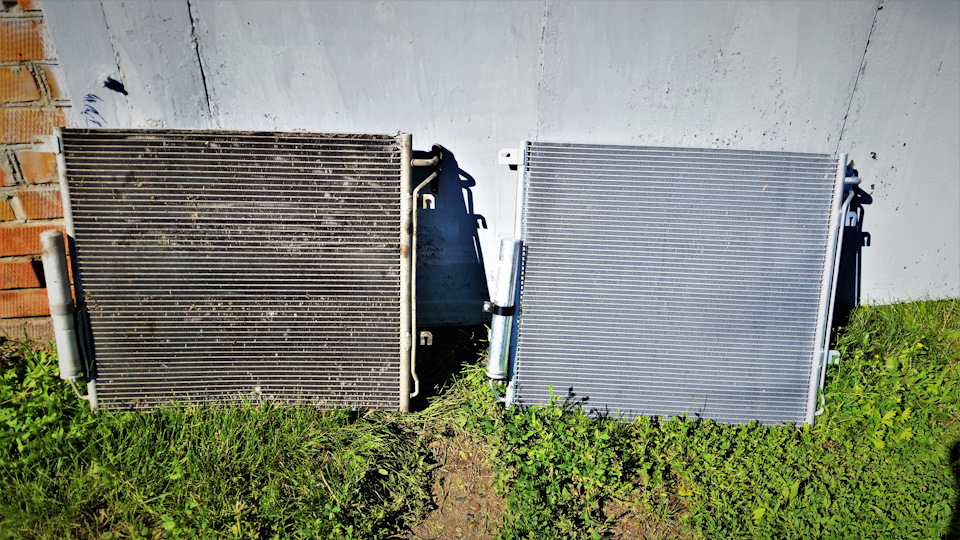 Замена радиатора кондиционера — Land Rover Discovery III, 4,4 л, 2006 ...