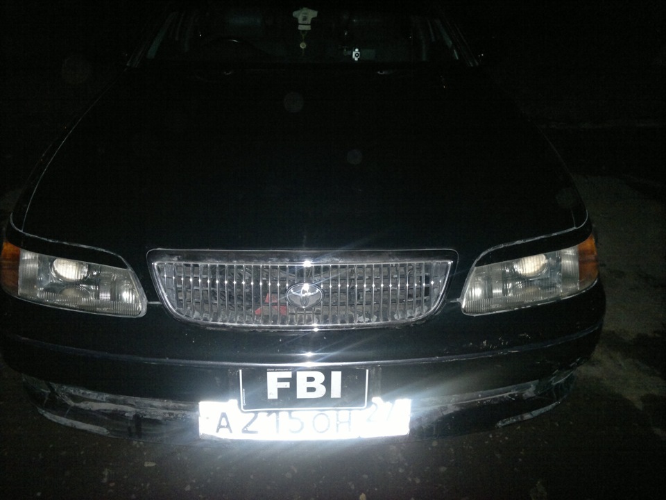 FBI ))))) — Toyota Aristo (I), 3 л, 1994 года | тюнинг | DRIVE2