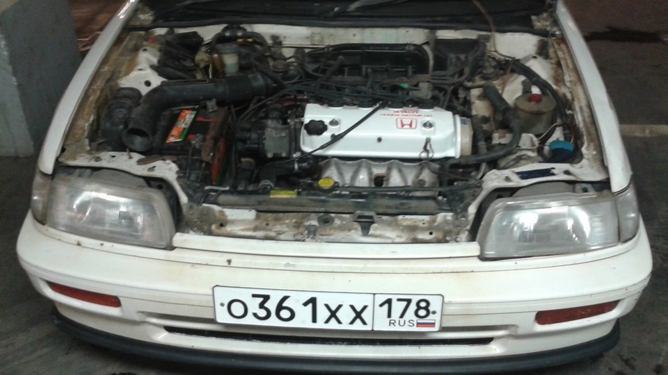 Honda Civic Hatchback (4G) 1.5 бензиновый 1988 | d15b3 dual carb на DRIVE2