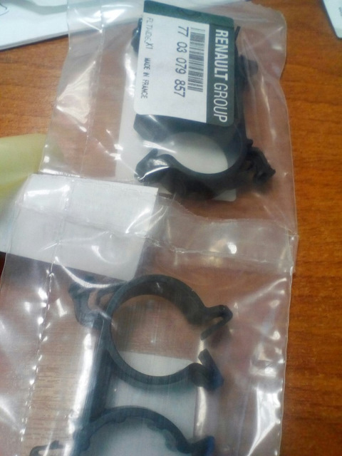 7703079857 Скоба держателя отв трубы ради RENAULT | Запчасти на DRIVE2