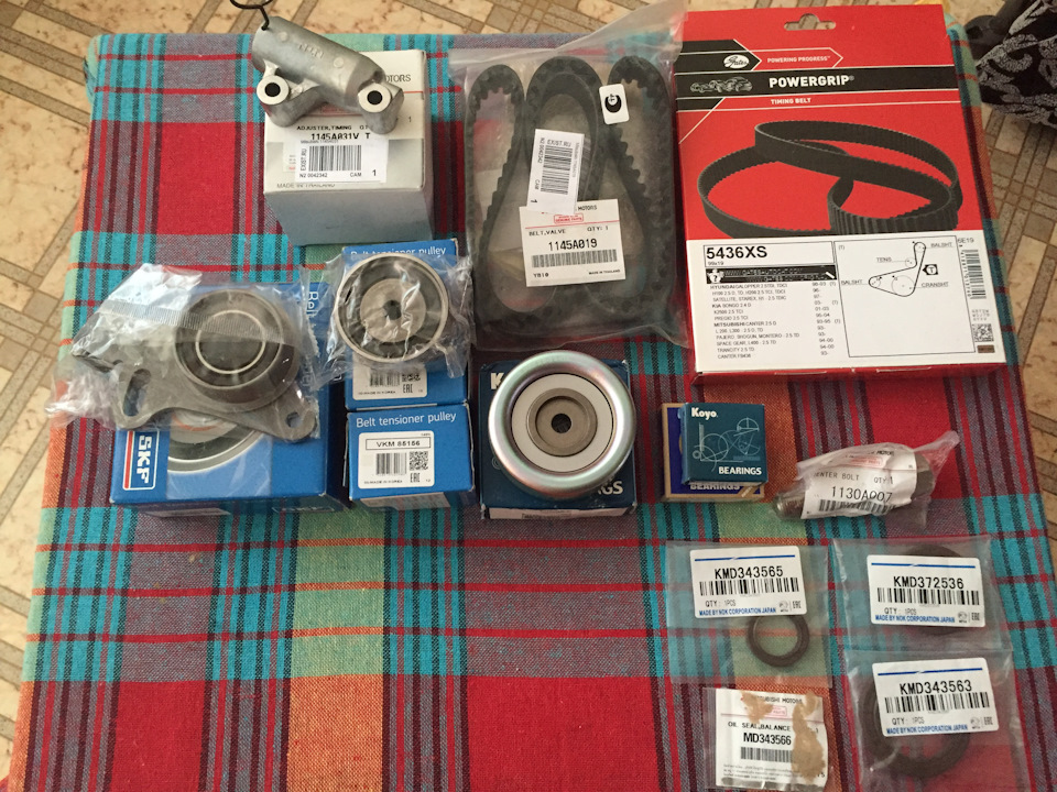 Замена ГРМ, нужен совет бывалых. — Mitsubishi L200 (4G), 2,4 л, 2007 ...