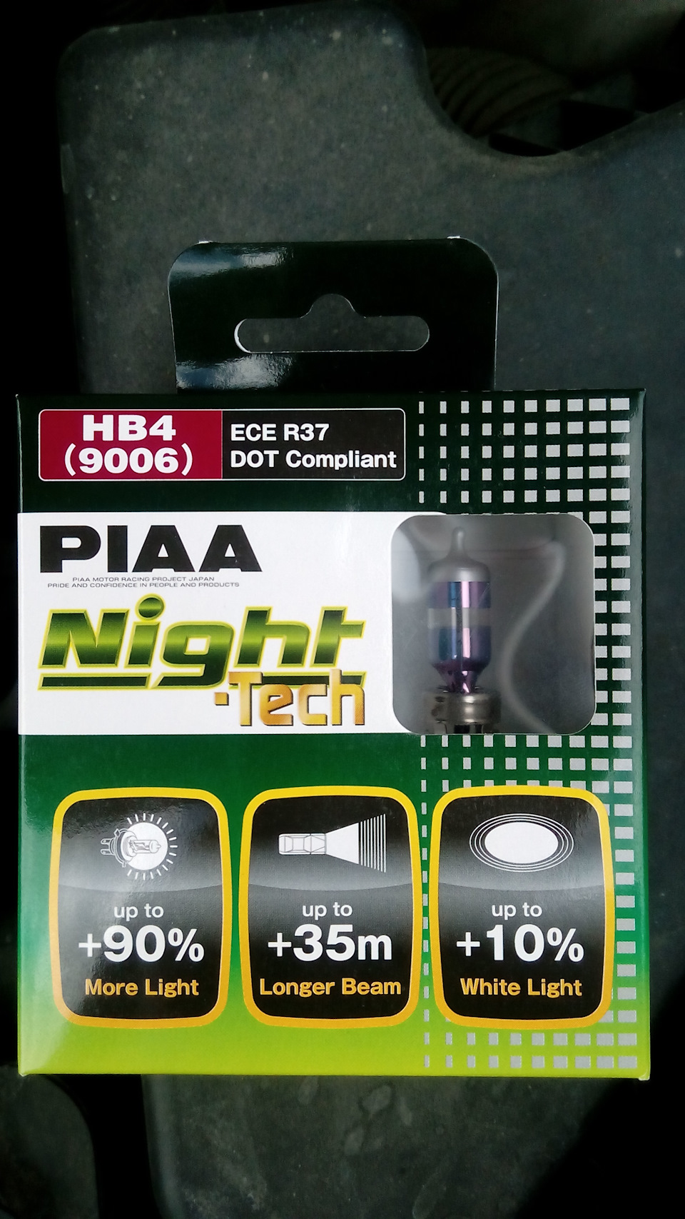 PIAA Night tech вместо штатных ламп — Toyota Progres, 3 л, 1999 года ...