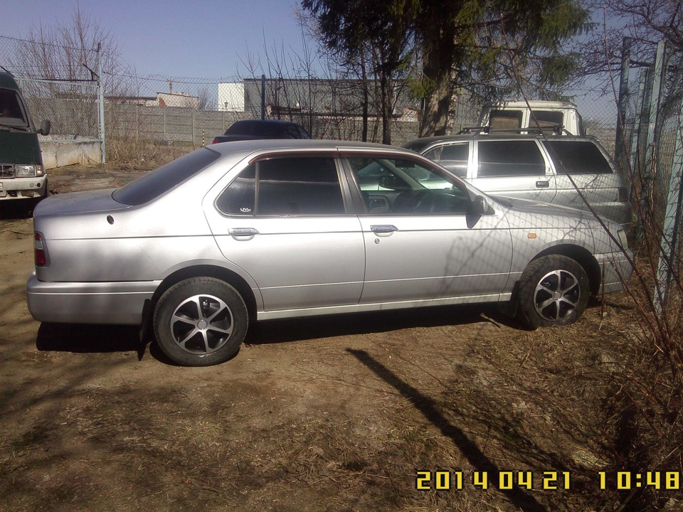 Колпаки R14. — Nissan Bluebird (U14), 1,8 л, 1998 года | колёсные диски ...