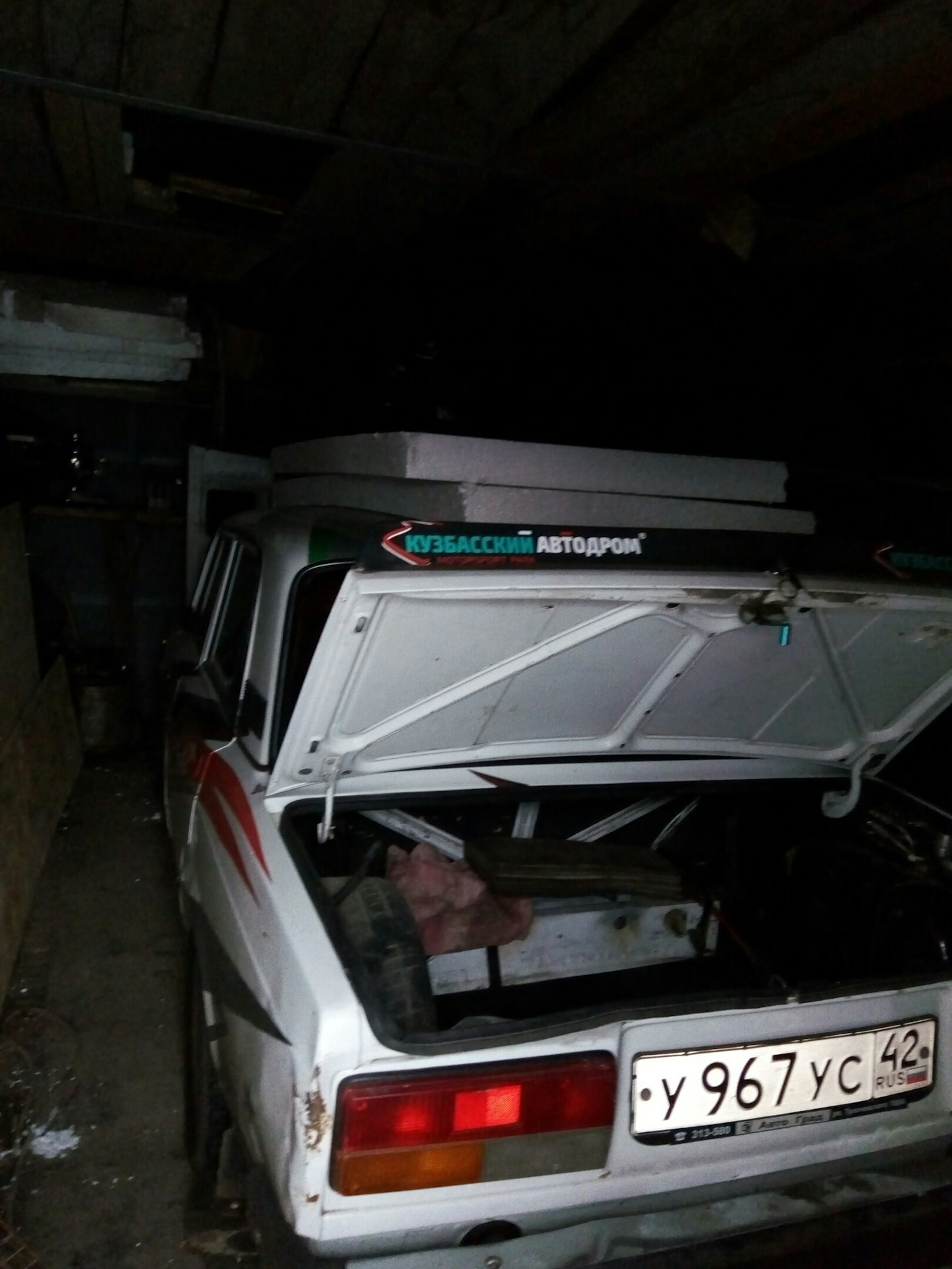 Незапланированный отдых Симоны — Lada 21074, 1,8 л, 2010 года | поломка ...