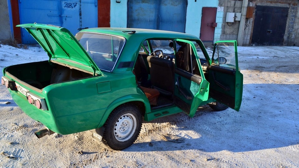 Тест драйв "Зеленый шершень" — Lada 2106, 1,7 л, 1977 года | покатушки ...