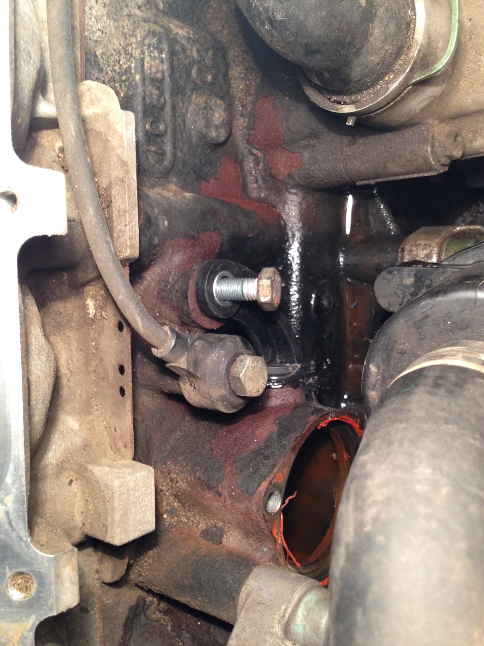 Система охлаждения 06B103033A и 06B121111H — Audi A4 (B6), 1,8 л, 2003 ...