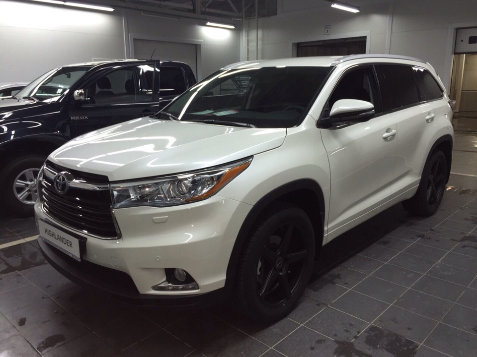 Вот мой новый конь — Toyota Highlander (XU50), 3,5 л, 2015 года ...